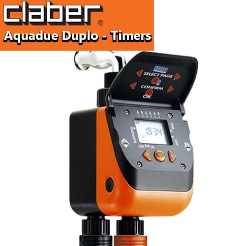Timer – Aquadue Duplo – Dual Output Garden Timer – 8410 – GrowInsane